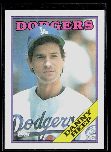 Danny Heep 1988 Topps #753 Los Angeles Dodgers | eBay