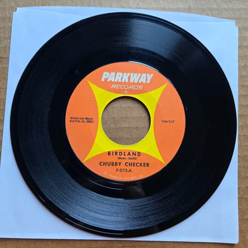 CHUBBY CHECKER Birdland/Black Cloud 45 7" Record Vinyl Records | eBay