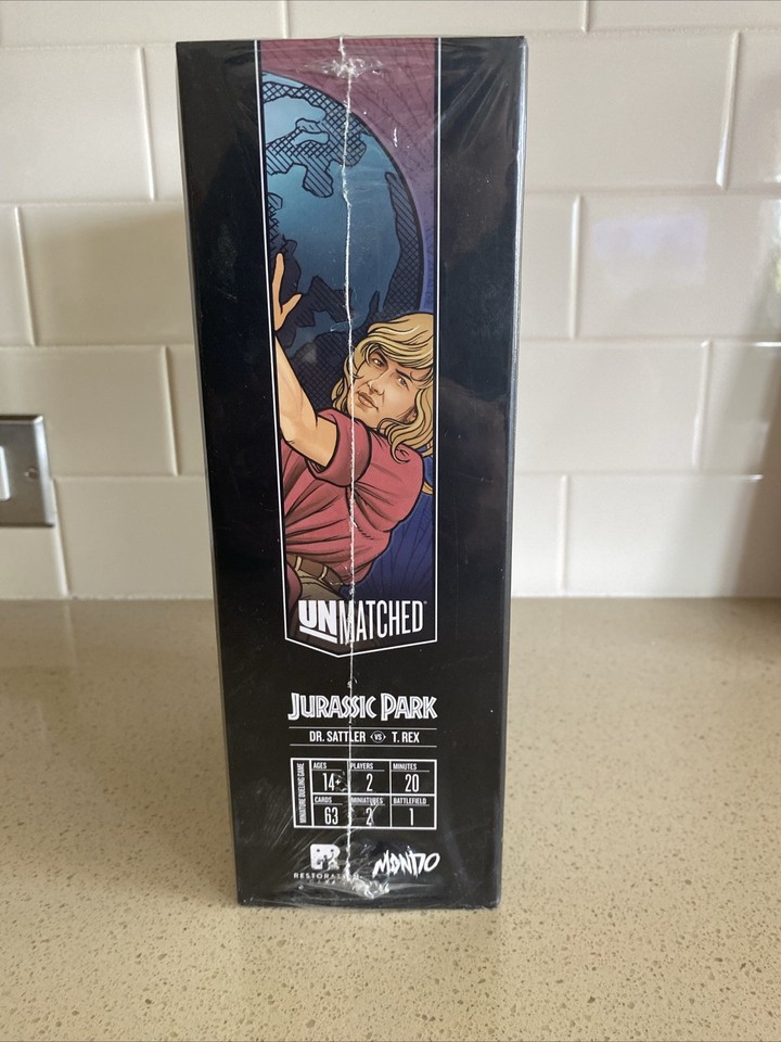 Unmatched Jurassic Park Dr. Sattler vs T. Rex W/ Dr Malcom PROMO ALL ...