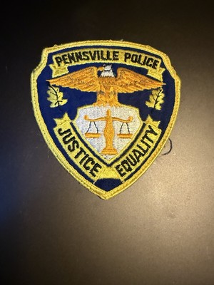 Police Department, Pennsville New Jersey Police Officer, Obsolete Patch ...