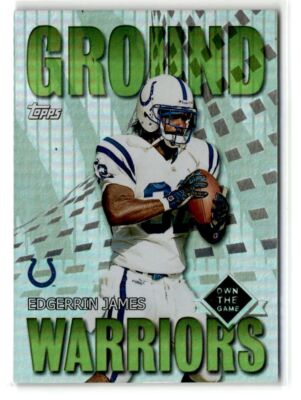 Edgerrin James Indianapolis Colts 2001 Topps Own the Game #GW1 | eBay