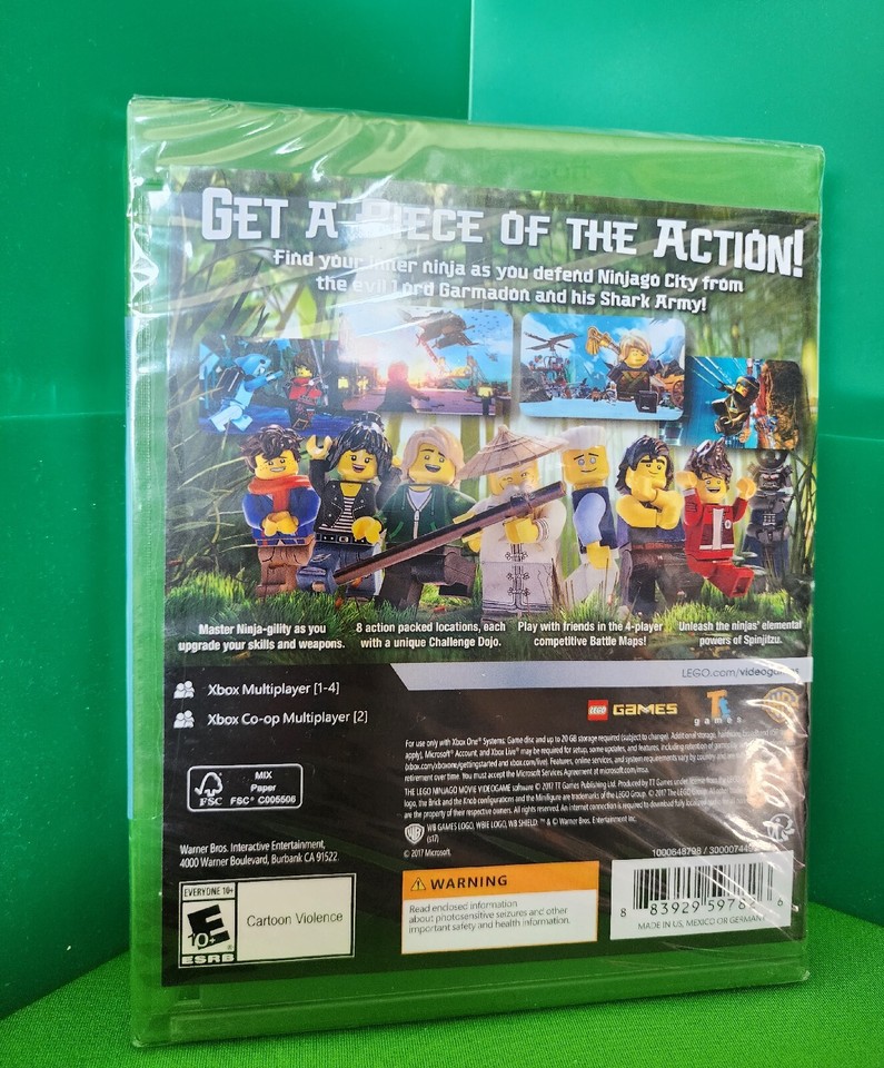 BRAND NEW - The LEGO Ninjago Movie Videogame (Microsoft Xbox One ...