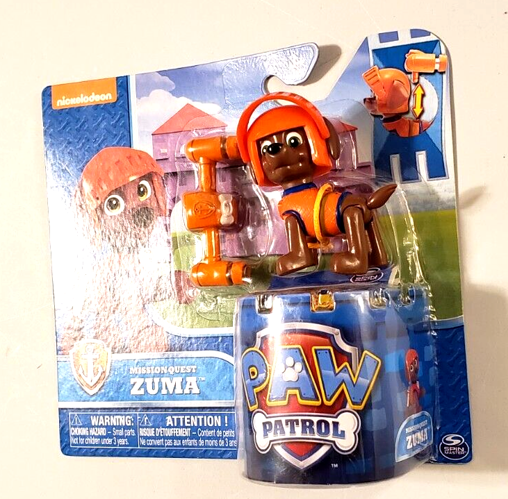 SUPER RARE! Paw Patrol MISSION QUEST ZUMA the AQUATIC KNIGHT Hero Pup ...