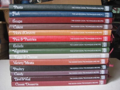 The Good Cook Time Life Hardcover Cookbooks Lot of 14 VTG (1979-1982 ...