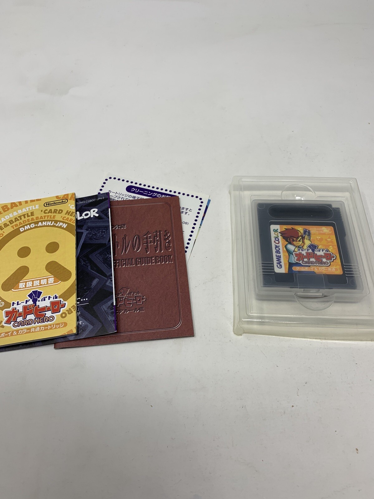 W6570 Nintendo Gameboy Color Trade & Battle Card Hero Japan GB GBC w ...