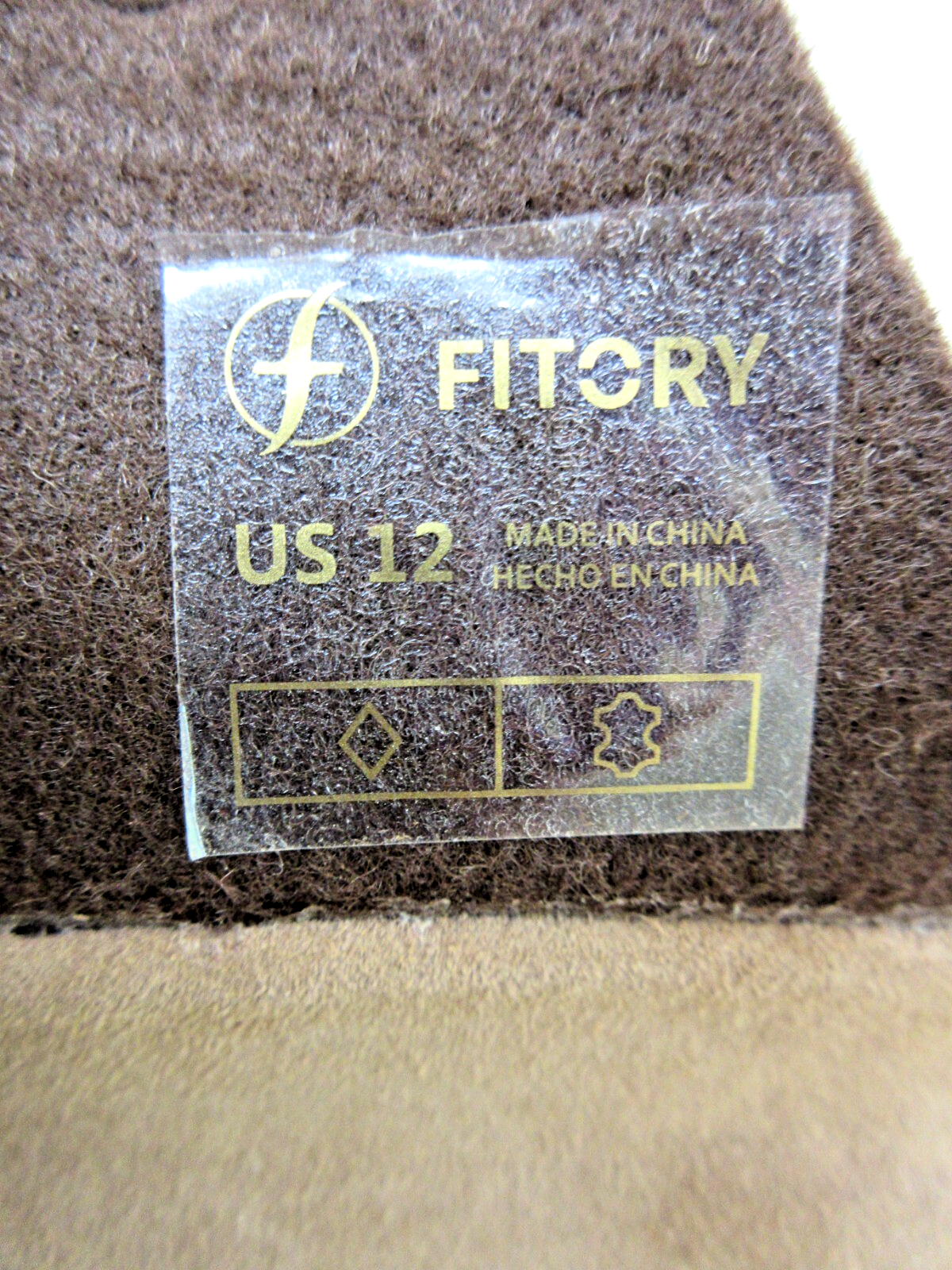 FITORY Mens Leather Double Buckle Sandals Taupe Brown Sz 12 Soft Cork ...