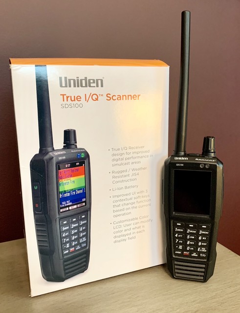 Uniden SDS100 Digital APCO Deluxe Trunking Handheld Scanner for sale ...
