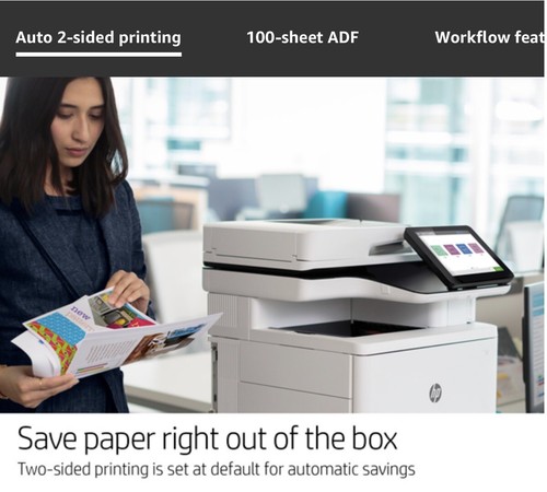 HP LaserJet Enterprise Flow M578Z (7ZU88A#BGJ) Color All-In-One Printer ...