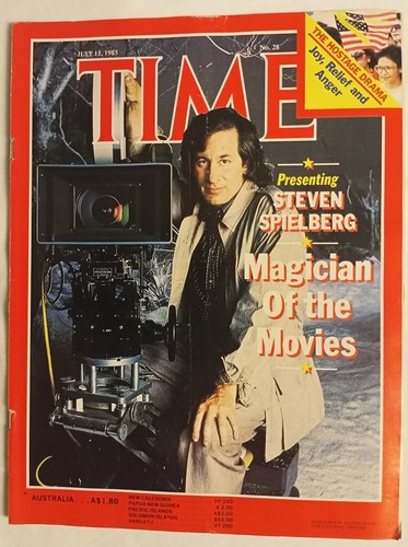Time Magazine July 15, 1985 - Steve Spielberg Cover (Australian Edition ...