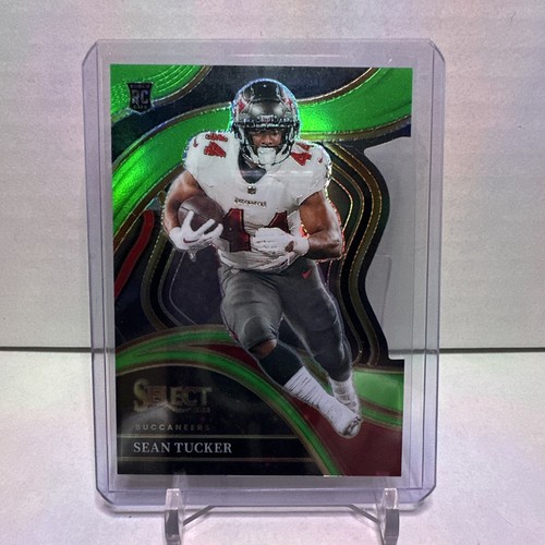 Sean Tucker 2023 Panini Select Neon Green Club Level RC Die-Cut /499 ...