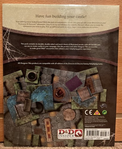 Castle Grimstead Dungeon Tiles D&D RPG Floor Plans Shrinkwrapped | eBay