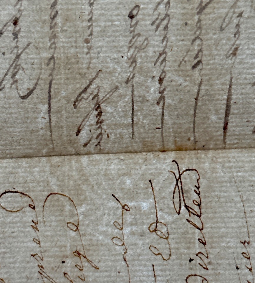 ANTIQUE AUTOGRAPHED DOCUMENT 1754 | eBay