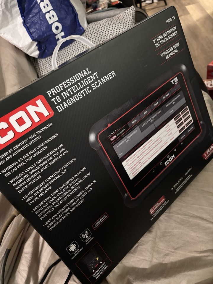 Icon T8 Scan Tool Car Diagnostic Scanner. Bran New Never Opened. | eBay