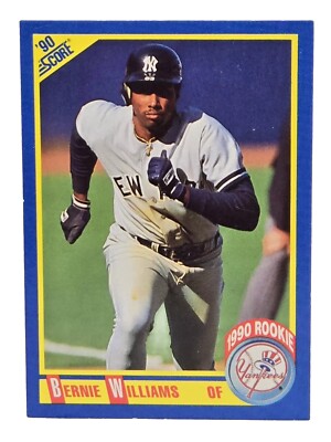 1990 Score #619 Bernie Williams Rookie RC | eBay