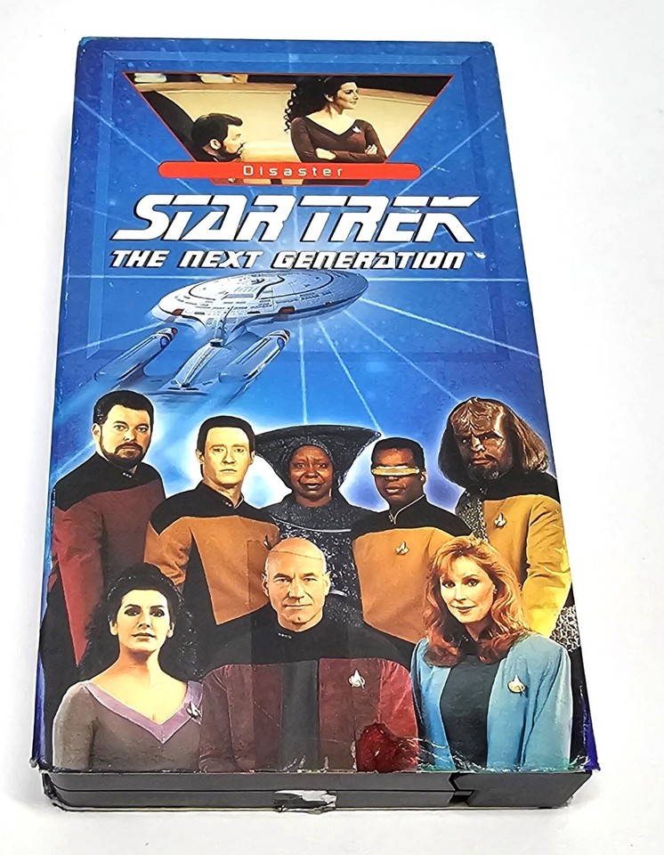 Star Trek The Next Generation Disaster VHS 1996 & Cost Of Living VHS ...
