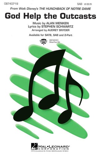 God Help the Outcasts SAB Alan Menken | eBay