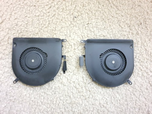 1 Pair CPU Fan Left + Right Set Macbook Pro Retina 15 A1398 2012 2013 ...
