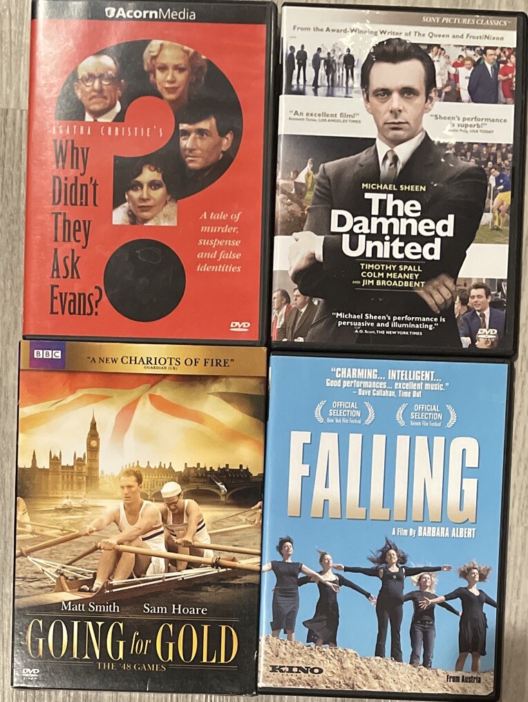 LOT OF 4 BRITISH DVDs (One From Australia) | eBay