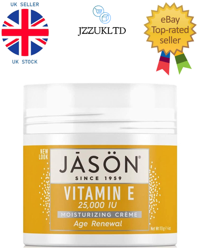 Jason Moisturizing Creme, Vitamin E 25,000, Age Renewal, 4 Oz ...