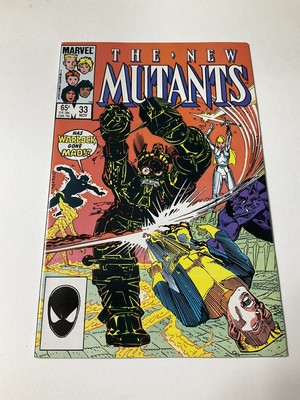 New Mutants 33 Nm Near Mint Marvel Comics | eBay