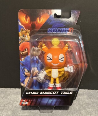 SONIC THE HEDGEHOG 3 MOVIE CHAO MASCOT TAILS 5" ACTION FIGURE JAKKS ...
