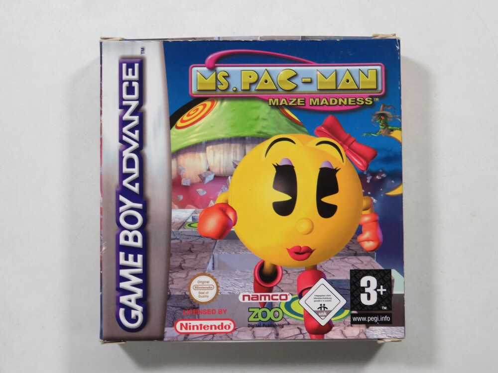 Ms. Pac-Man Maze Madness Game Boy Advance - Prix - Photo - Présentation