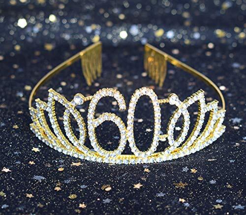 Happy 60th Birthday Tiara and Sash Party Supplies Cheers to 60 Years ...