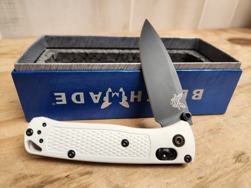 Benchmade 533BK-1 Mini Bugout White Folding Knife From Dealer | eBay