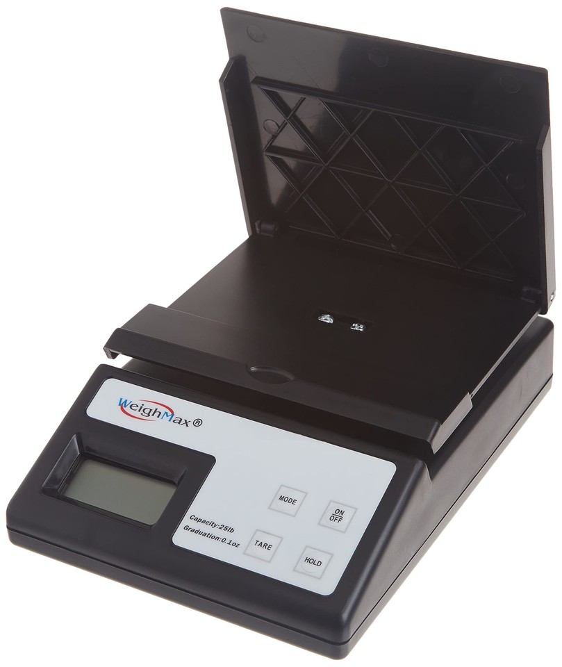USPS Style 25 Lb x 0.1 OZ Digital Shipping Mailing Postal Scale with ...