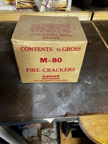Very Old Miller's Fireworks M-80 Box Firecracker Label | eBay
