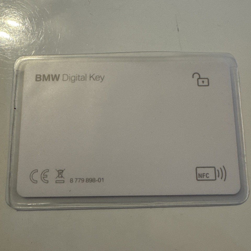 BMW M Series Digital Key Card 8 779 898-01 Inv 19A | eBay