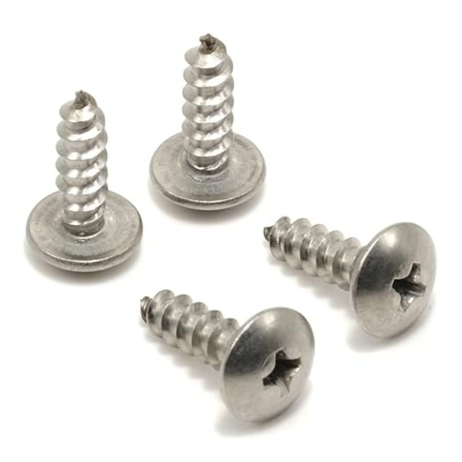 Replacement Screws Stainless License Plate Screws - Front or Rear - 18 ...