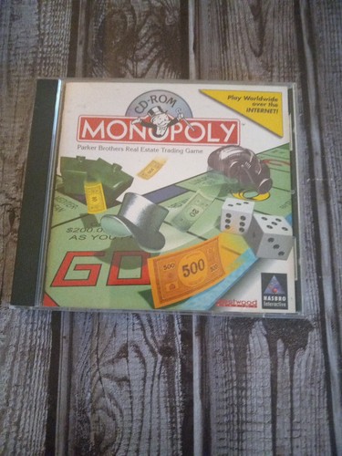 Monopoly CD-ROM Game PC Windows Hasbro Interactive Westwood Studios | eBay
