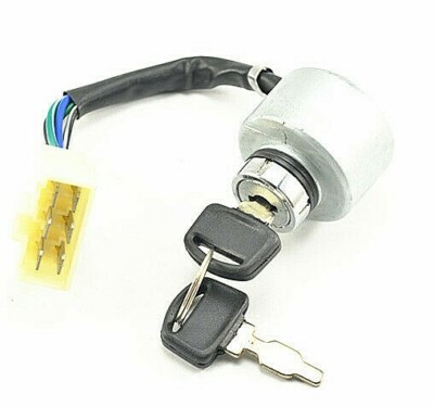 6-Wire Generator Ignition Key Switch fit 188F 190F 407CC 414CC 420CC 13 ...