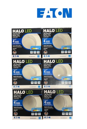 Halo 4” Retrofit Baffle-Trim LED Module (90 CRI, 120V, 5000K, White ...