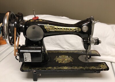VINTAGE 1973 Singer Sphinx Treadle Sewing Machine Amazing Condition | eBay