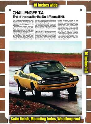 Metal Sign - 1971 Dodge Scat Pack _ - 10x14 inches | eBay