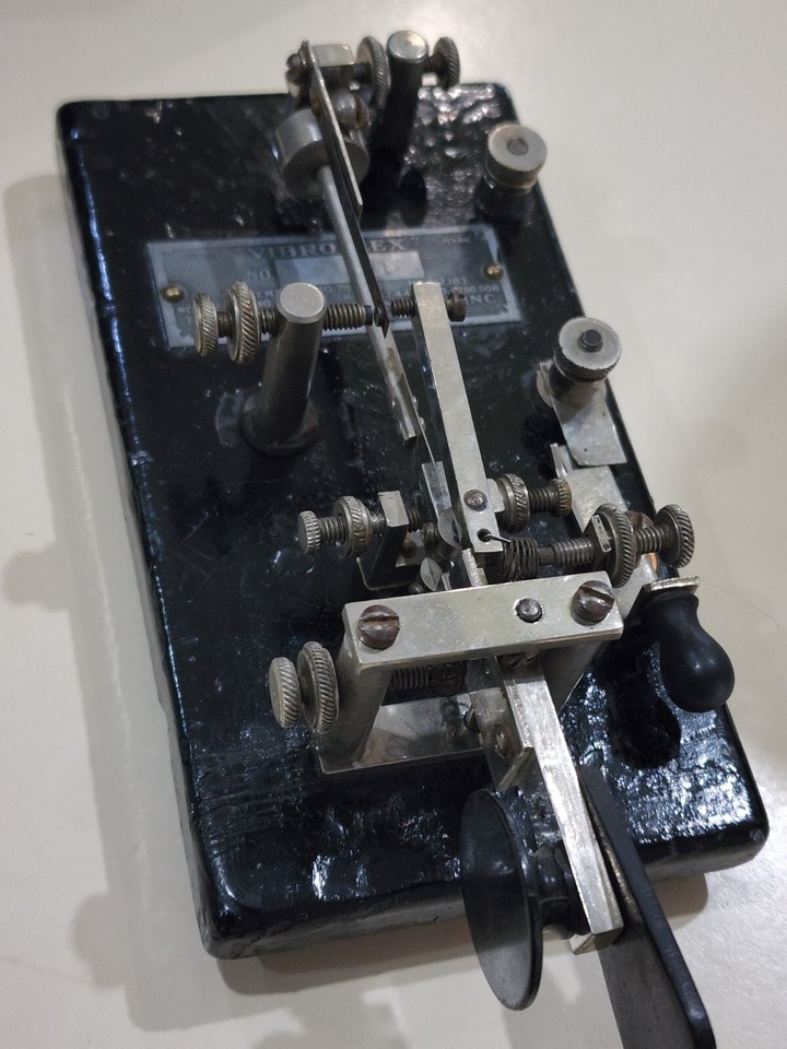 Vibroplex Model X (Called the Improved Model) telegraph key | eBay