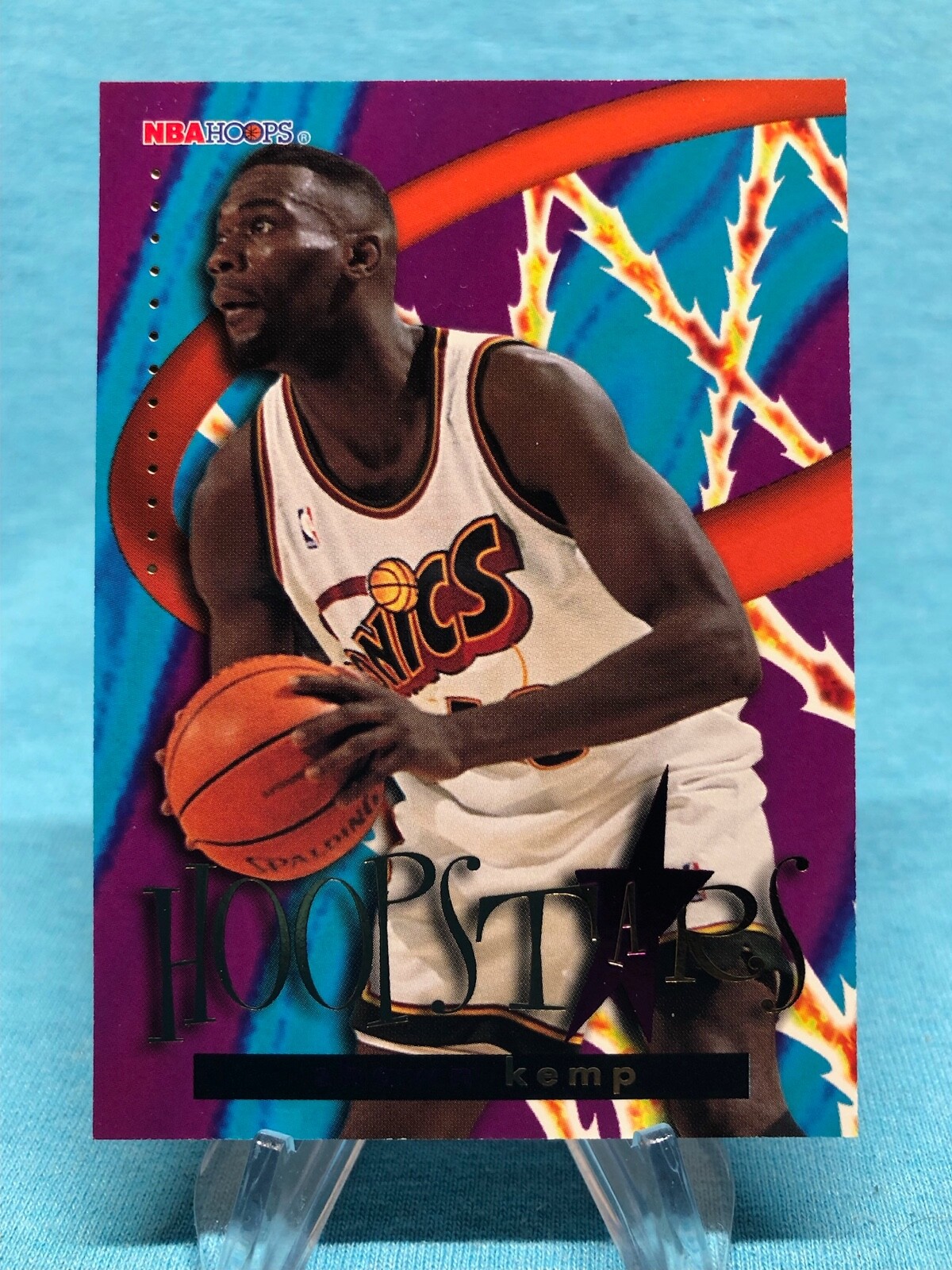 Shawn Kemp 1995-96 NBA Hoops HoopStars #HS9 Seattle SuperSonics | eBay