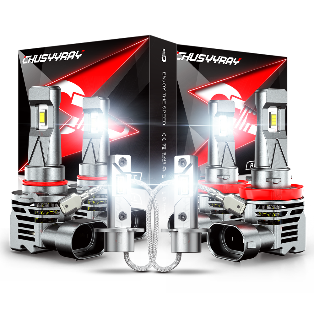 For Lexus GX470 2003-2009 Front LED Headlight Kit High&Low Fog Light ...