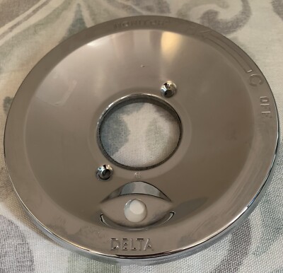 Delta Escutcheon - Shower / Tub Trim Plate - Excellent Condition | eBay