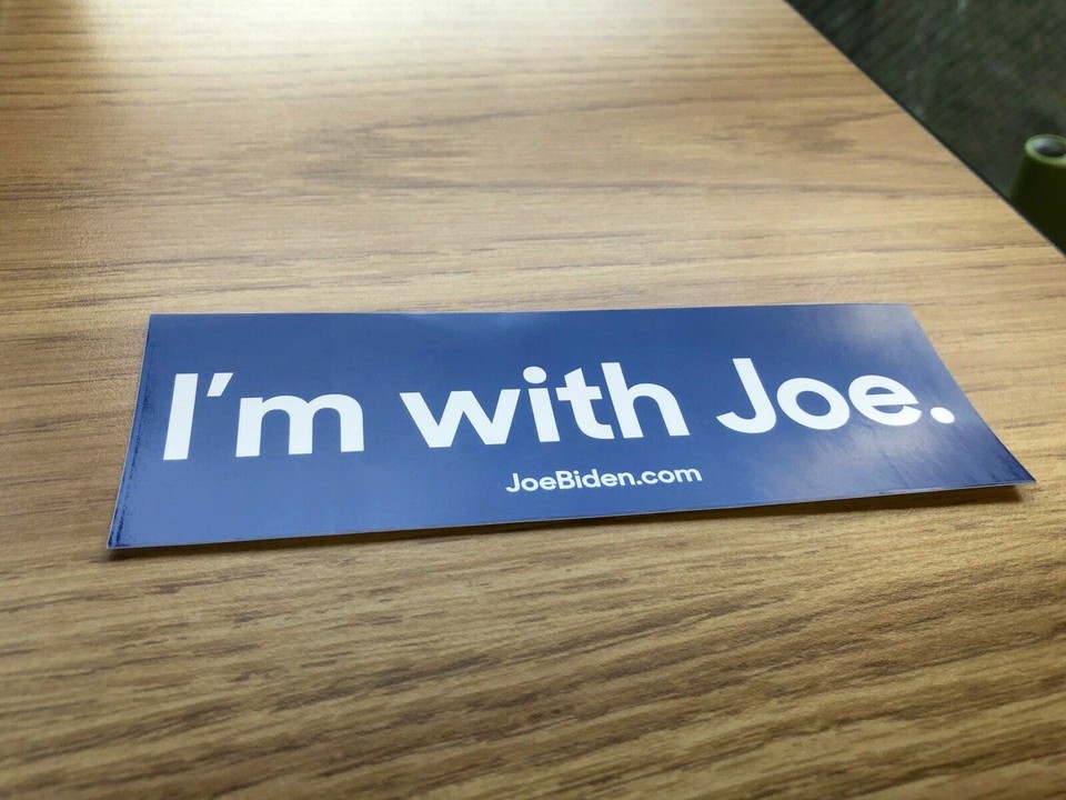 I'm with Joe Biden for President Campaign Democratic Bumper Stickers ...