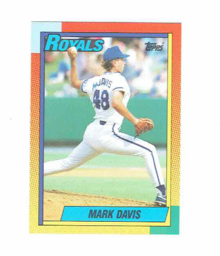 Mark Davis Royals Pitcher #24T Topps 1990 Baseball Card | eBay