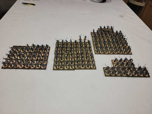 28mm Dark Age/Medieval Persian Warriors - Plastic - 205 miniatures | eBay