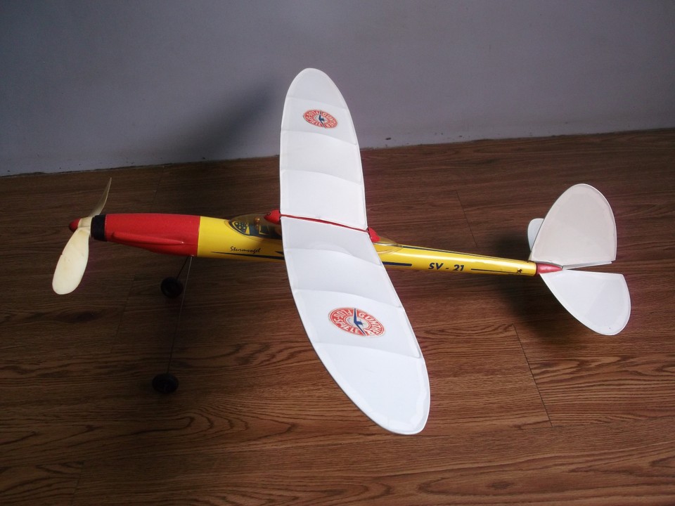 Rare vintage huge size "GUNTHER" flying airplane made in W. Germany. | eBay