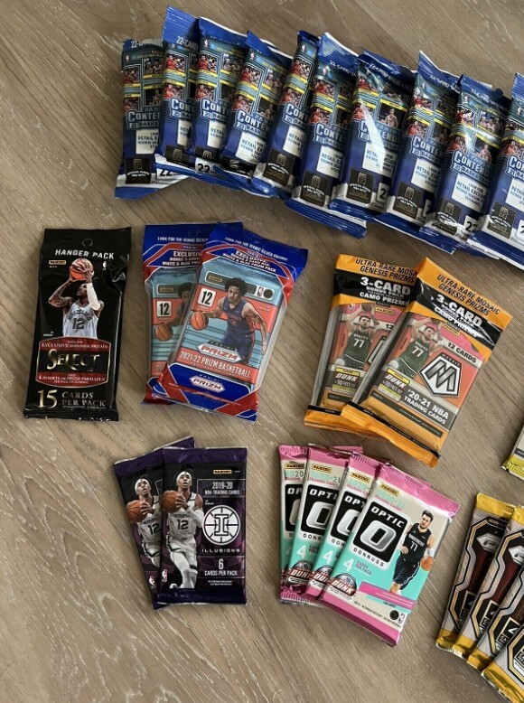 2021-22 Panini Prizm Basketball NBA Cello Packs Lot PLEASE READ ...