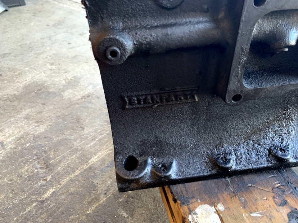 Triumph TR6 • Original Bare Engine Block. Stamped #CC31663HE. Used ...