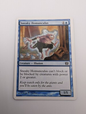 Magic The Gathering MTG 8th (Eighth) Edition - SNEAKY HOMUNCULUS | eBay