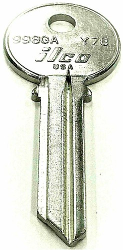 1 Yale GA Master Commercial 998GA Y78 6YA6 6YA12 12GA 130 11GA 8GA Key ...