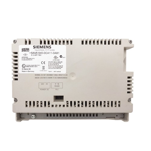 New In Box SIEMENS 6AV6 640-0CA11-0AX1 6AV6640-0CA11-0AX1 Touch Panel ...
